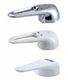 MYM200シリーズ カートリッジの種類はレバーハンドルで特定